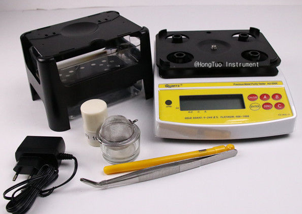 AU-1200K Digital Electronic Gold Purity Weighing Scale Gold Tester ...